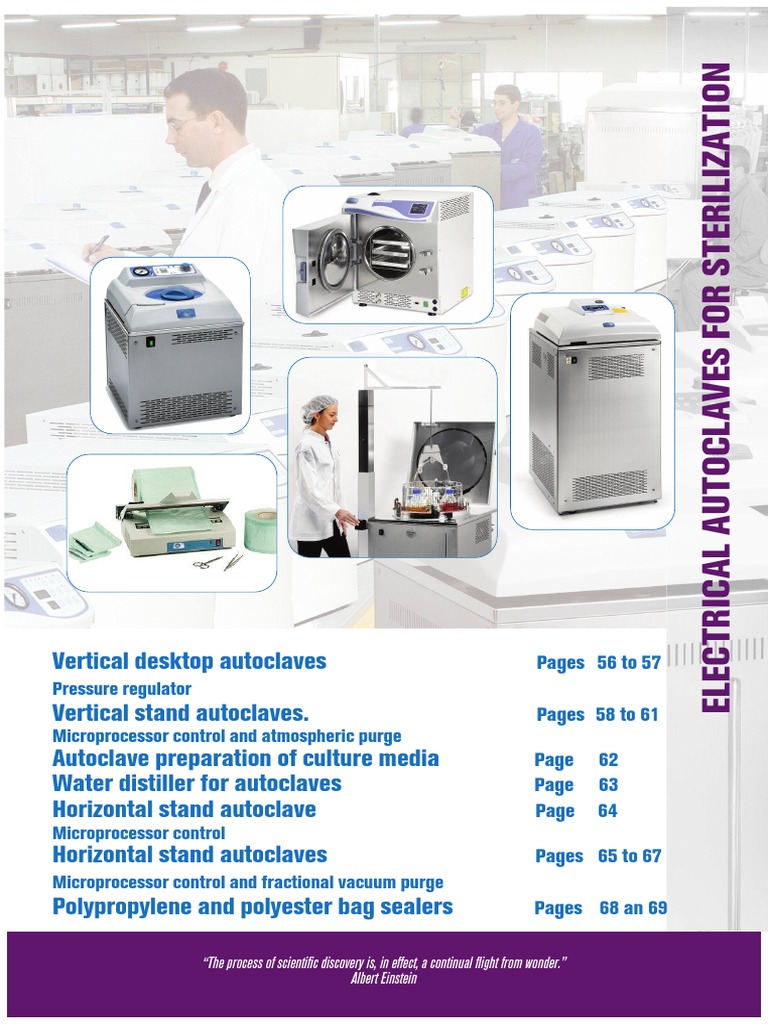 Vertical and Horizontal Autoclave Options | PDF | Sterilization ...