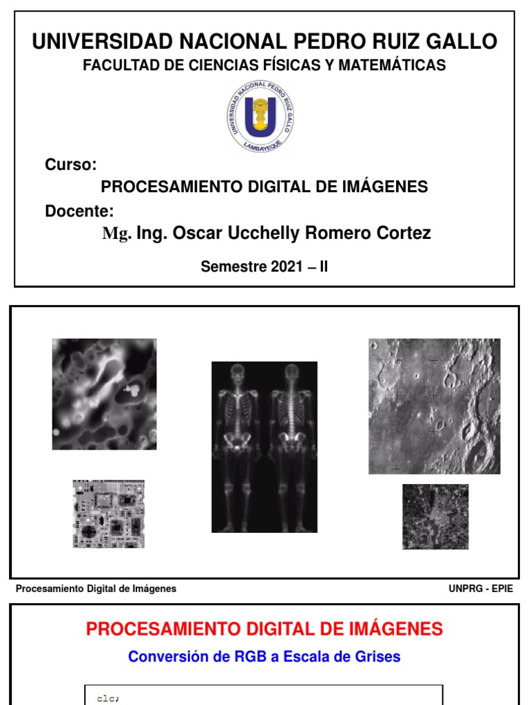 Semana 04 PDI Parte 2 | PDF | Modelo de color Rgb | Píxel