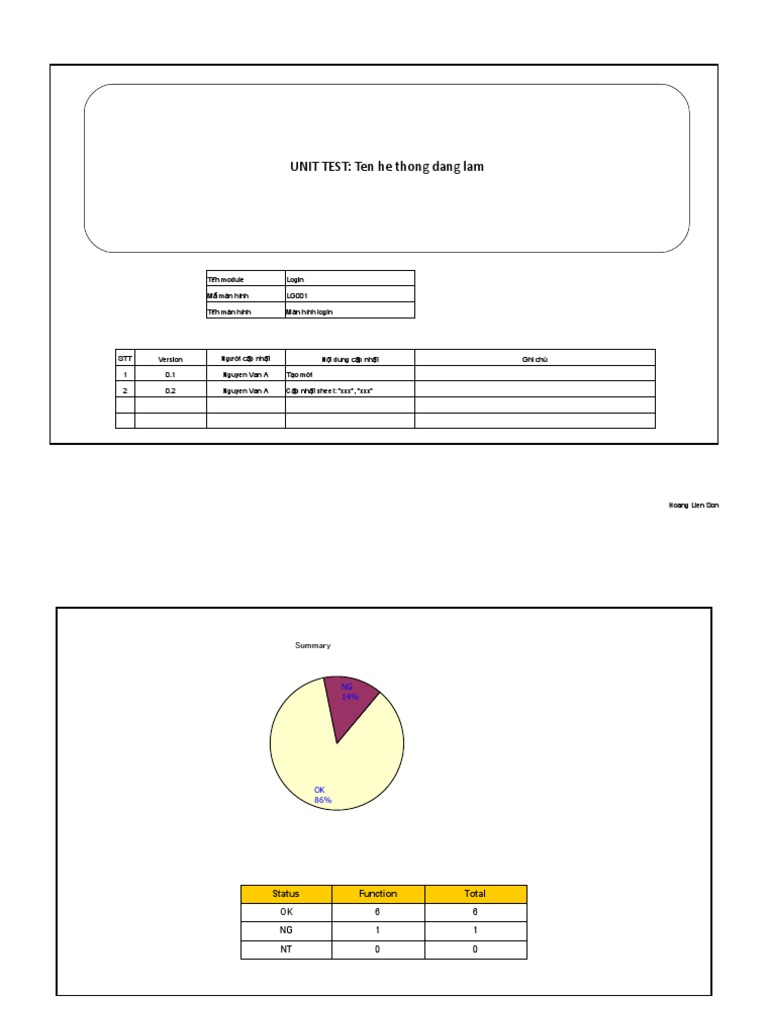 Test Case Template Excel | PDF | Software Testing | Systems Engineering
