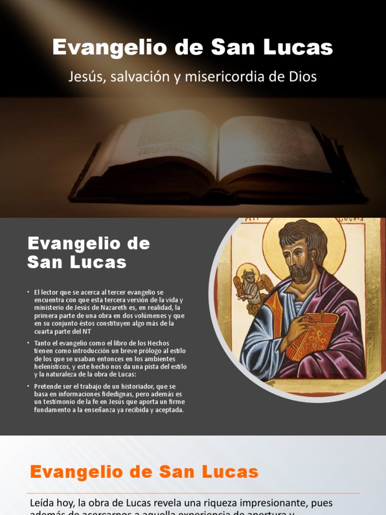 Evangelio de Lucas | PDF | Jesús | Evangelio De Lucas