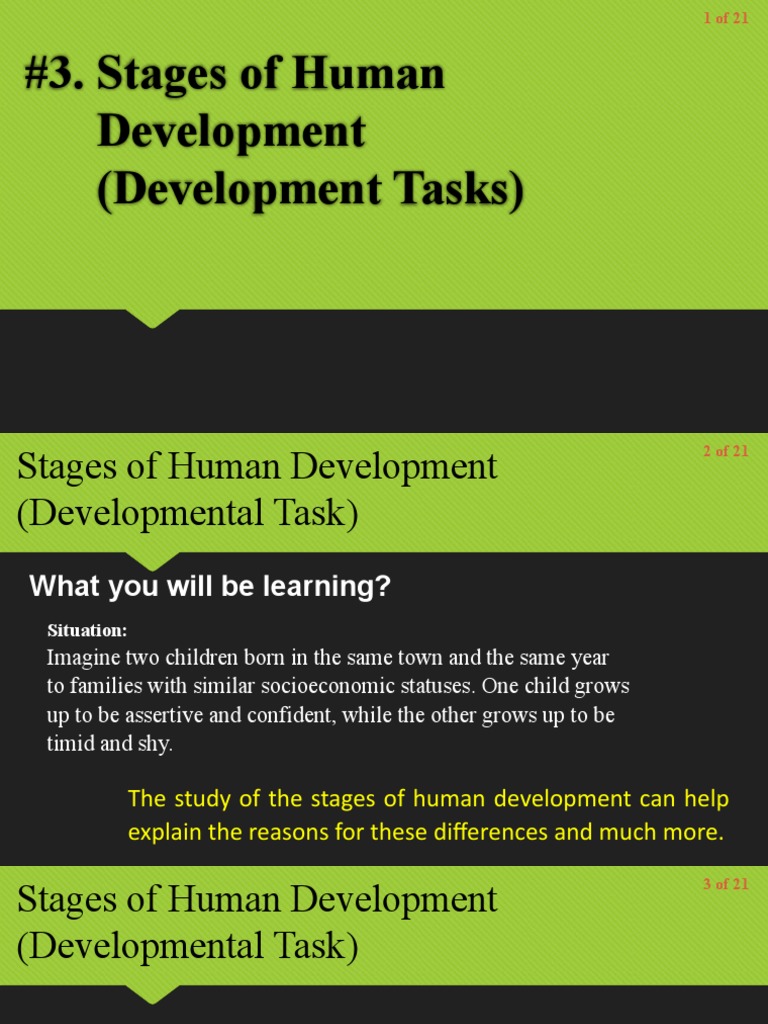 Stages of Human Development | PDF | Developmental Psychology | Adolescence