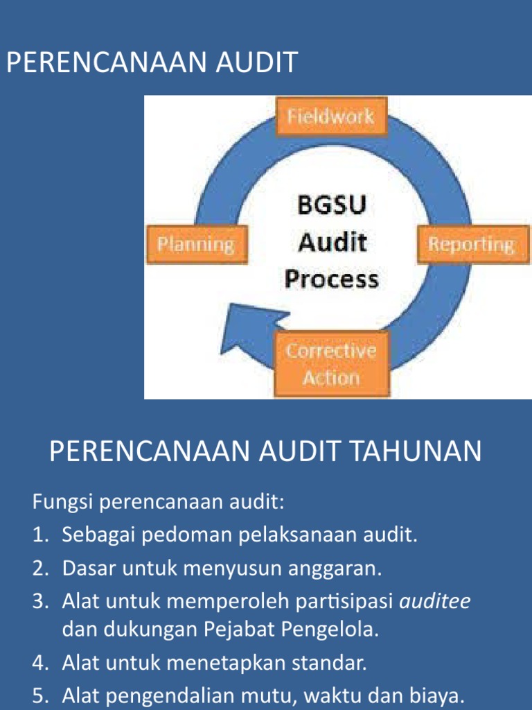 Perencanaan Audit | PDF | Bisnis | Pengelolaan Keuangan & Uang
