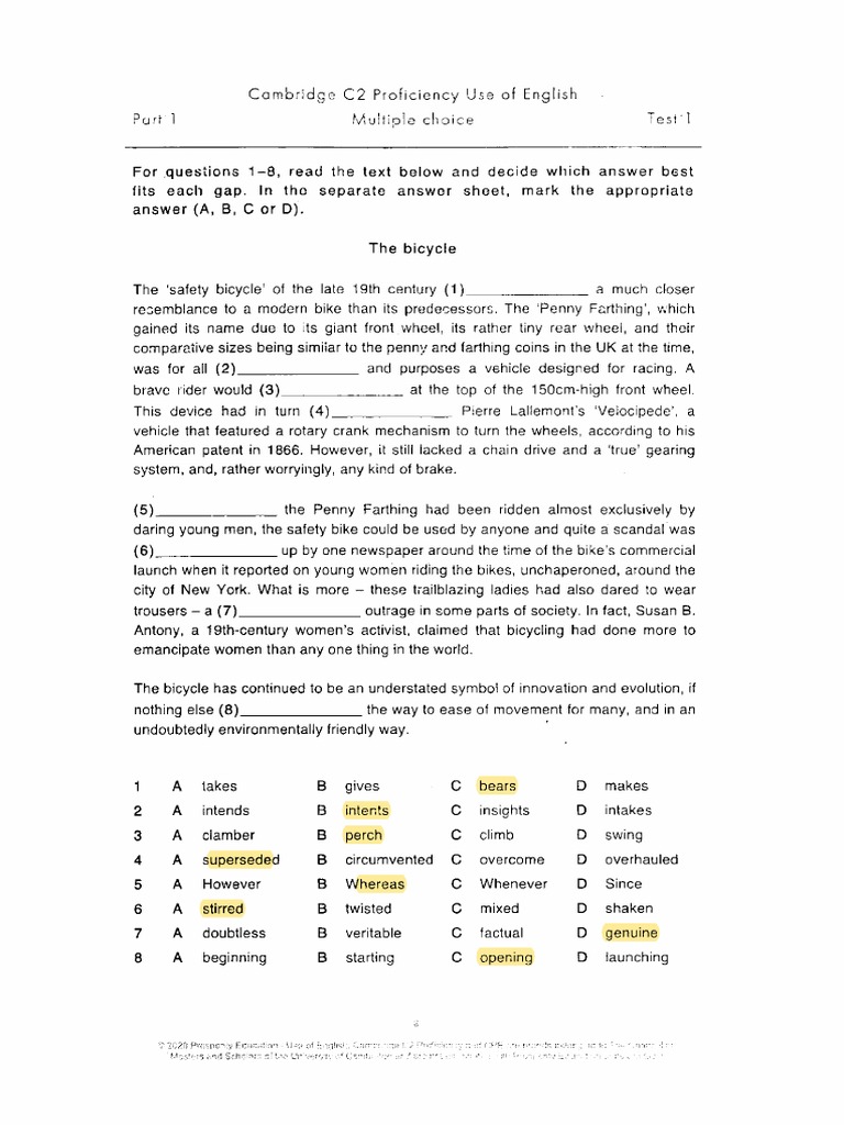 Use of English CPE C2 1 | PDF | Html | World Wide Web