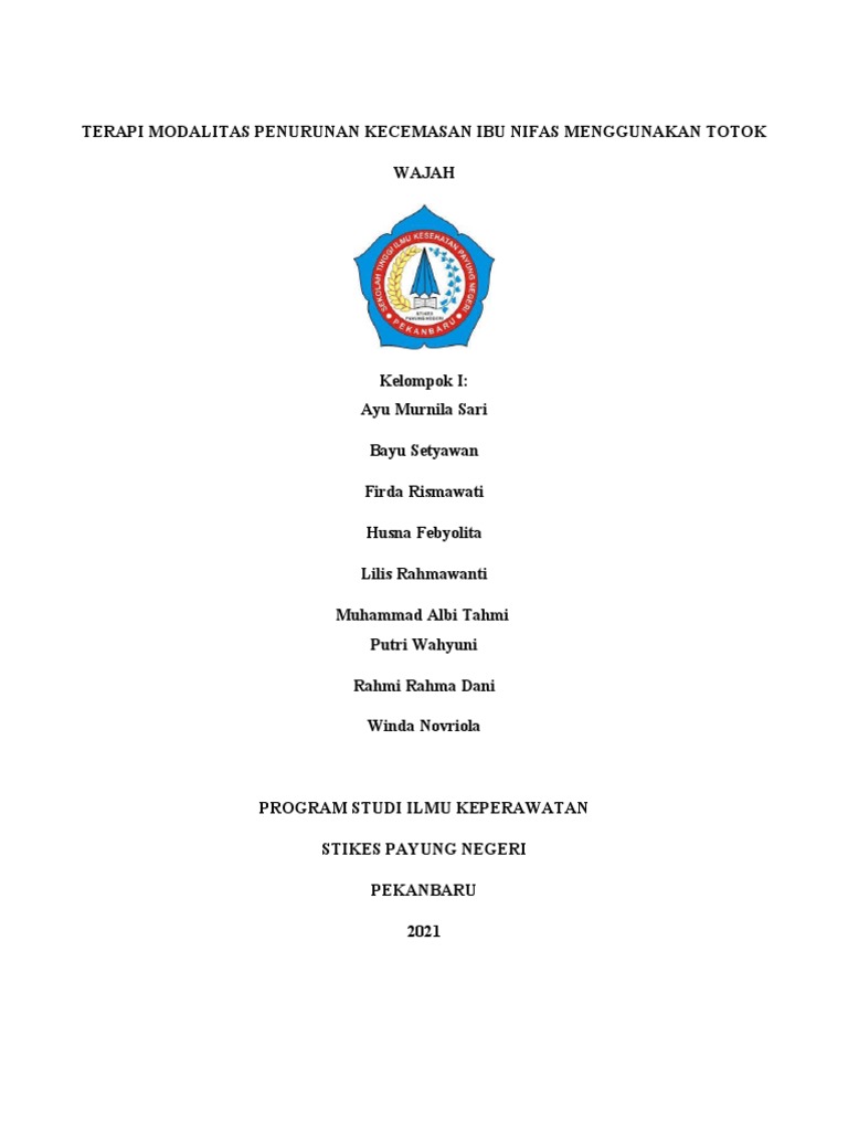 Modalitas Kel1 | PDF