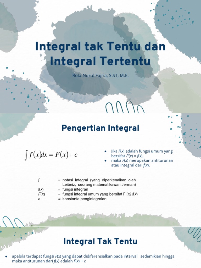 Kalkulus Integral | PDF
