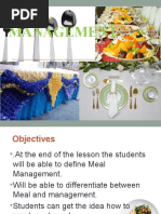 Meal Management Module Version 2 | PDF | Menu | Meal