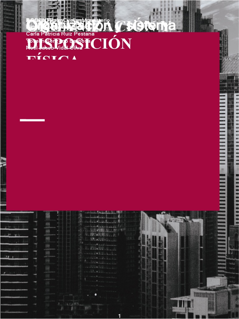 Organizacion y Disposicion Fisica | PDF | Automatización | Mercado ...