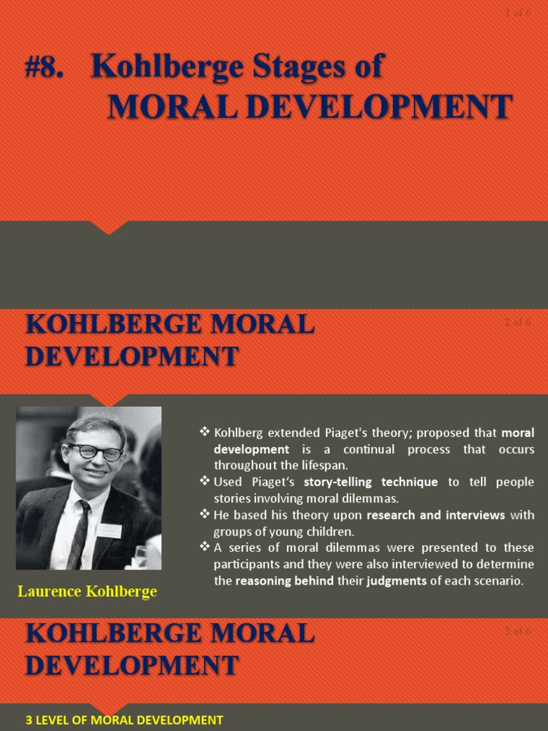 Laurence Kohlberge Stages of Moral Development | PDF | Career & Growth ...