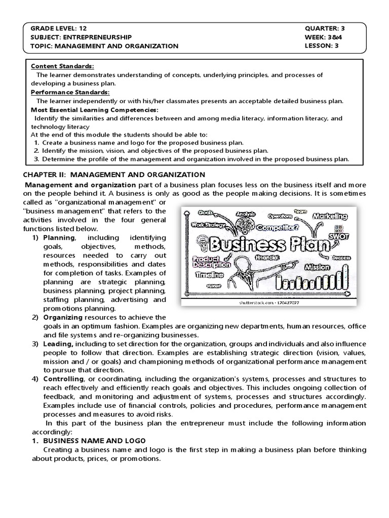 Chapter Ii: Management and Organization | PDF | Logos | Brand