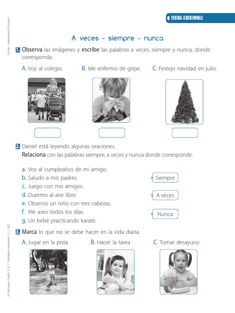 Siempre A Veces Nunca | PDF