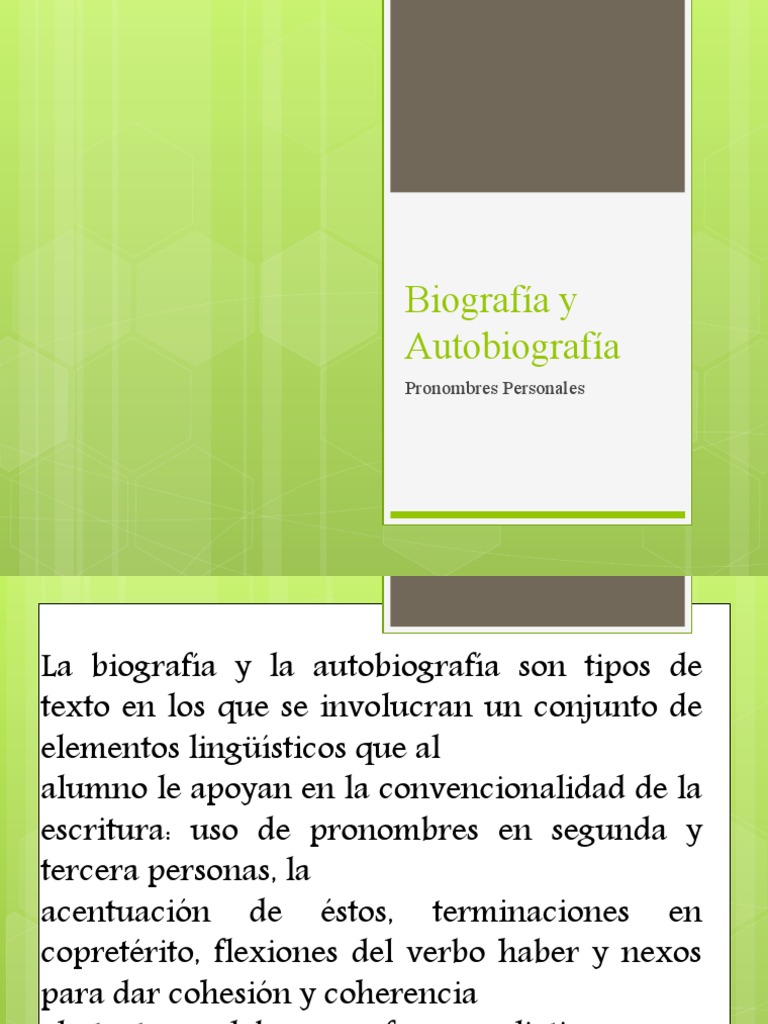 Elementos de Biografía y Autobiografía | PDF | Clásicos | Ficción general