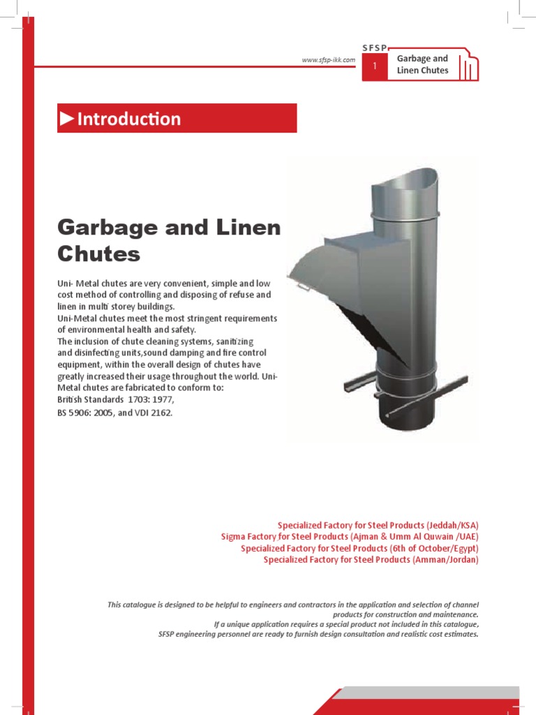 Typy of Chutes | PDF | Sheet Metal | Building Engineering