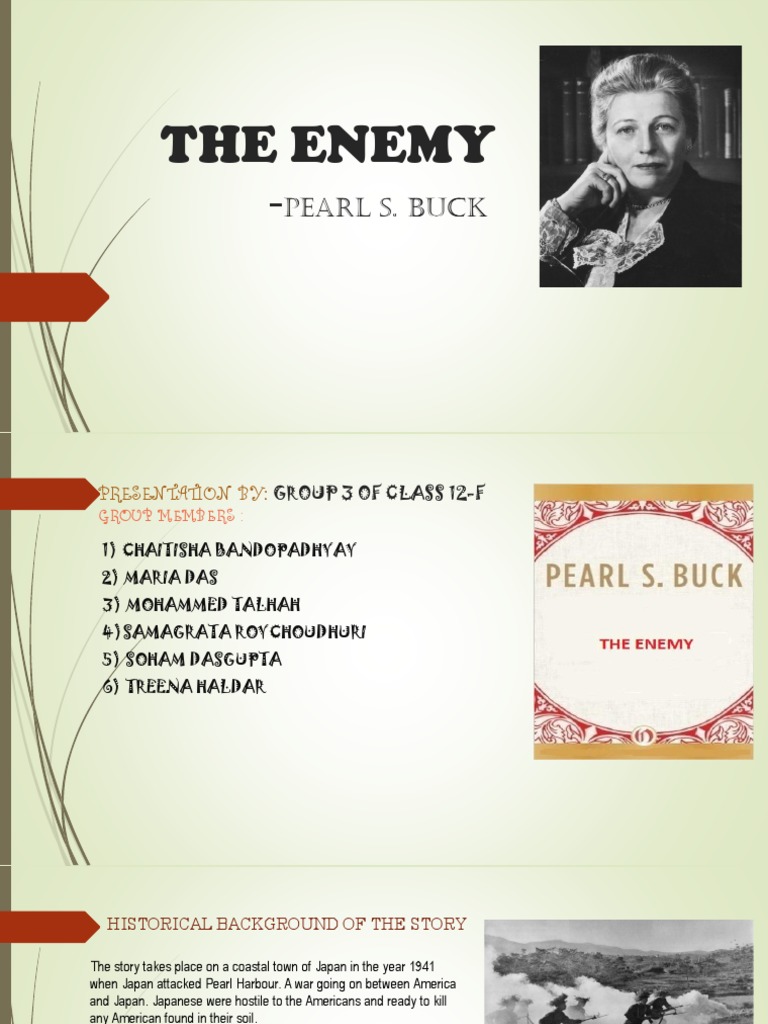 The Enemy: A Class 12 Analysis | PDF | Japan