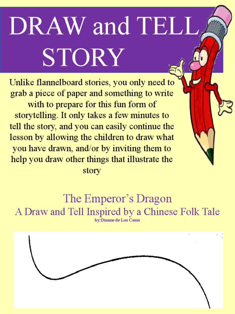 Draw and Tell Story - Emperor's Dragon | PDF | Dragon