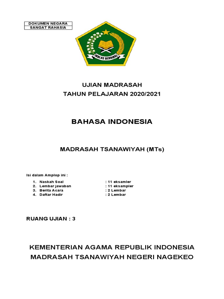Dokumen Negara Sangat Rahasia | PDF
