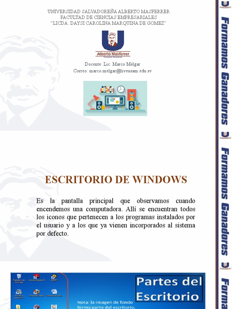 Clase 3 Introducción A Windows 10 | PDF | Ventana (informática ...