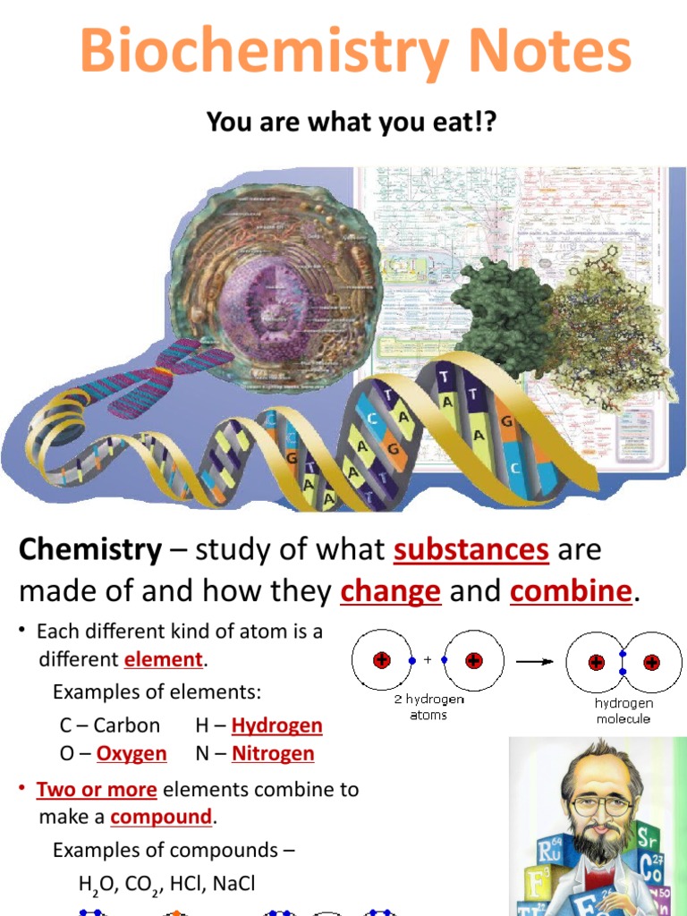 Biochemistry Basics and Key Concepts | PDF | Biochemistry | Chemistry