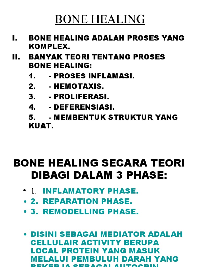 Bone Healing | PDF