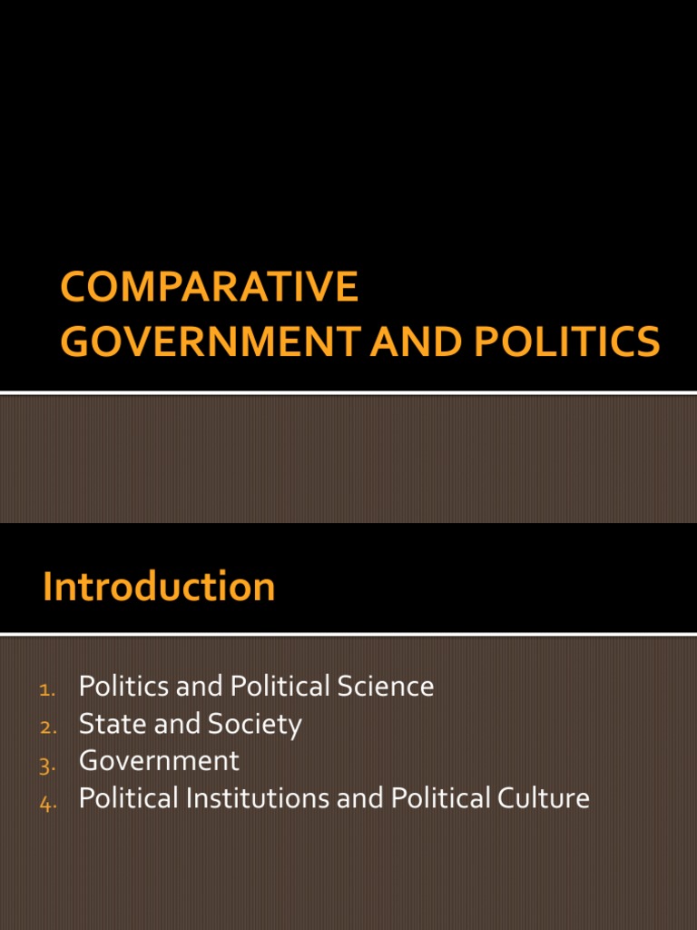Introduction to Comparative Politics | PDF | Social Contract | Government
