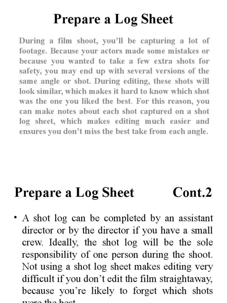 What Is Log Sheet | PDF | Computing