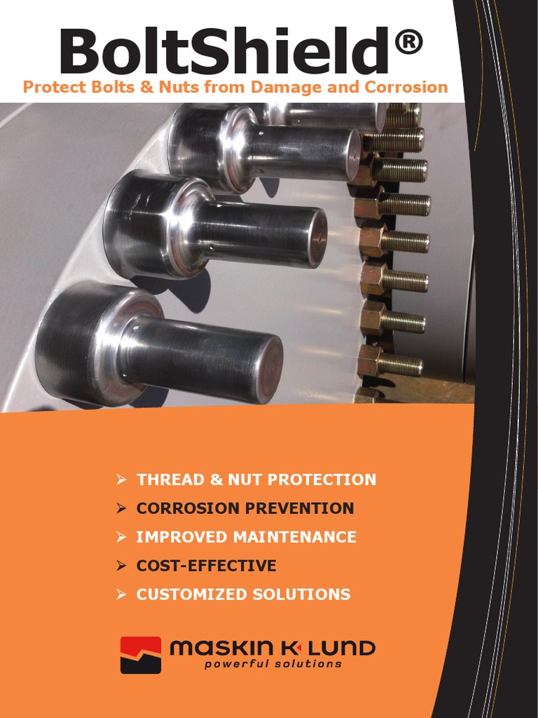 Protect Bolts & Nuts From Damage and Corrosion: Thread & Nut Protection ...