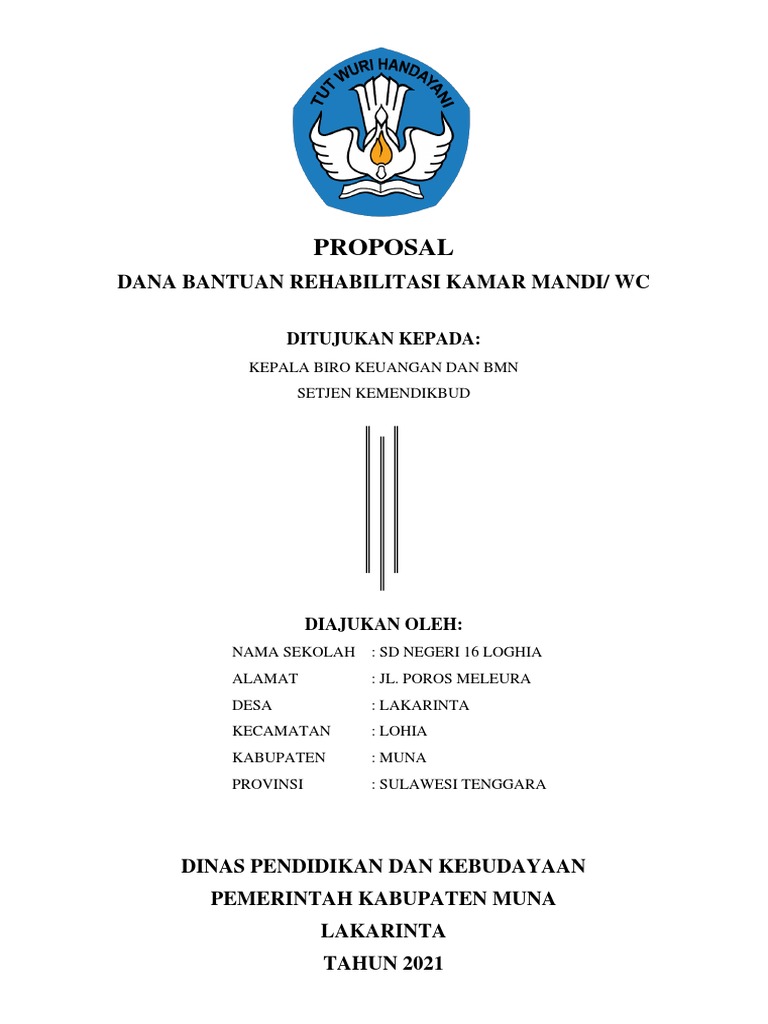 Proposal Kamar Mandi | PDF
