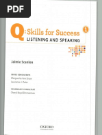 Q Skills 4 Listening and Speaking | PDF