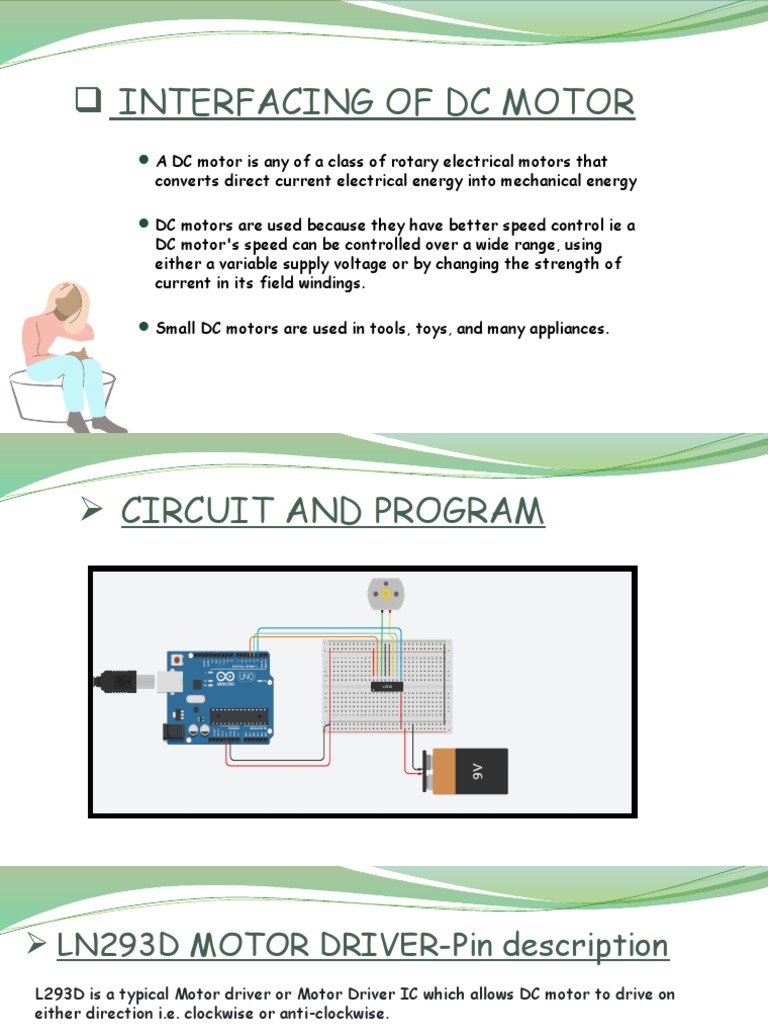 ARDUINO | PDF | Electric Motor | Direct Current