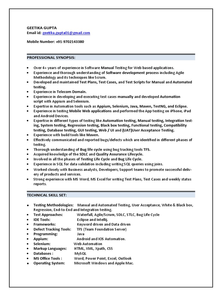 Atul Tyagi | PDF | Software Testing | Software