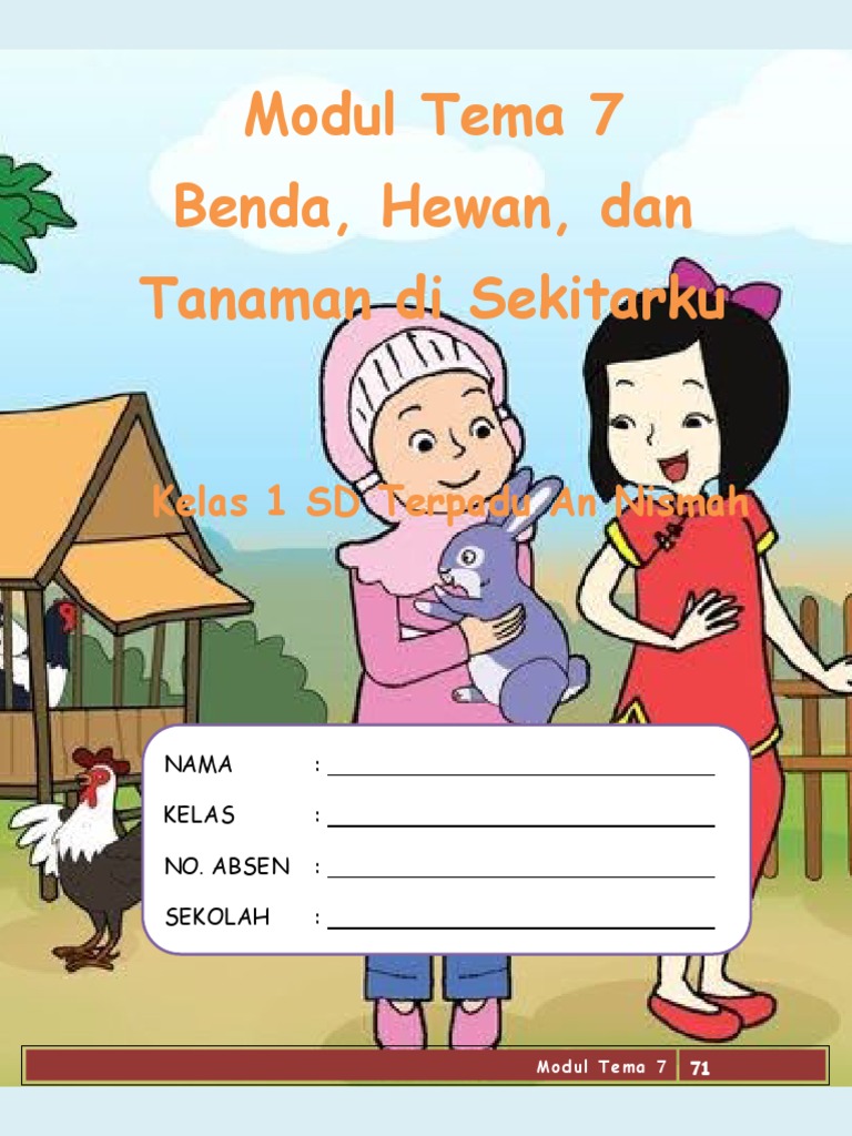 Modul Tema 7 | PDF | Kajian Bahasa Asing