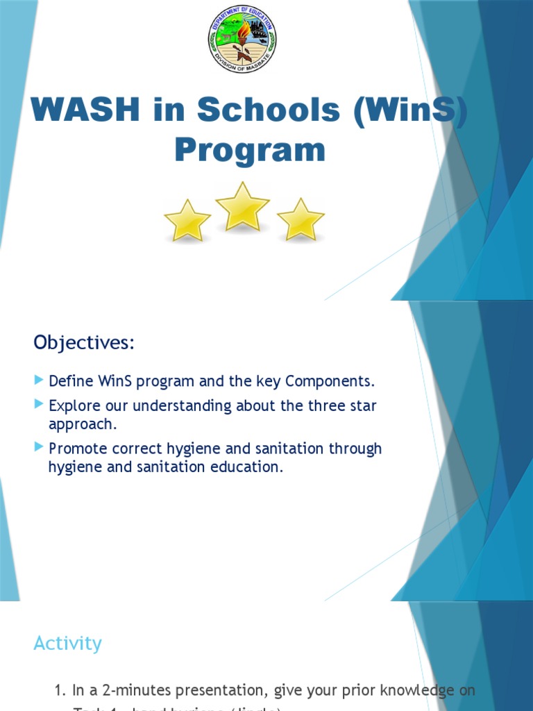 Wins Inset 2022 | PDF | Wash | Sanitation
