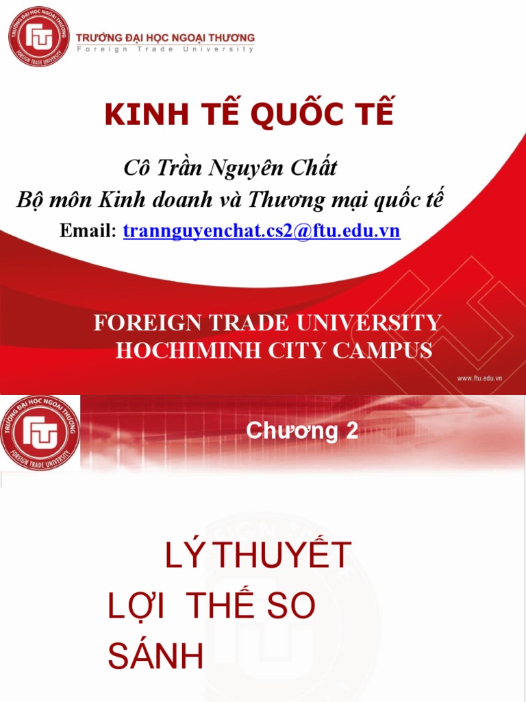 KTQT C2 - Mo Hinh David Ricardo - 1slide | PDF