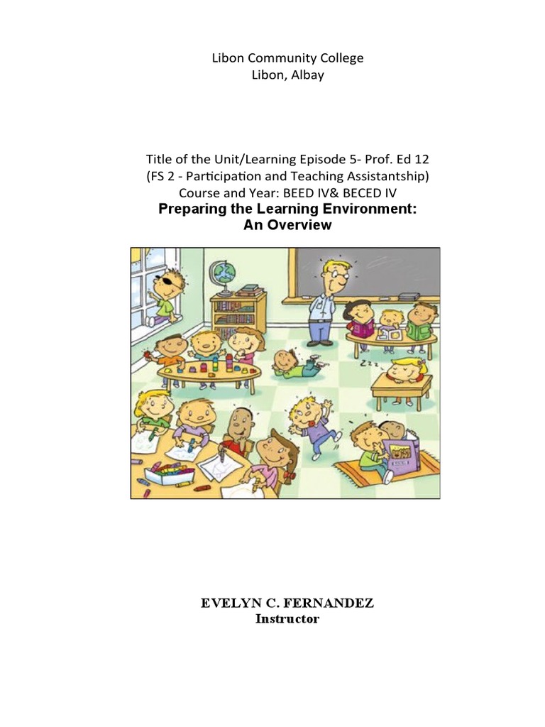 Fs2.module 5. Yang | PDF | Classroom | Learning