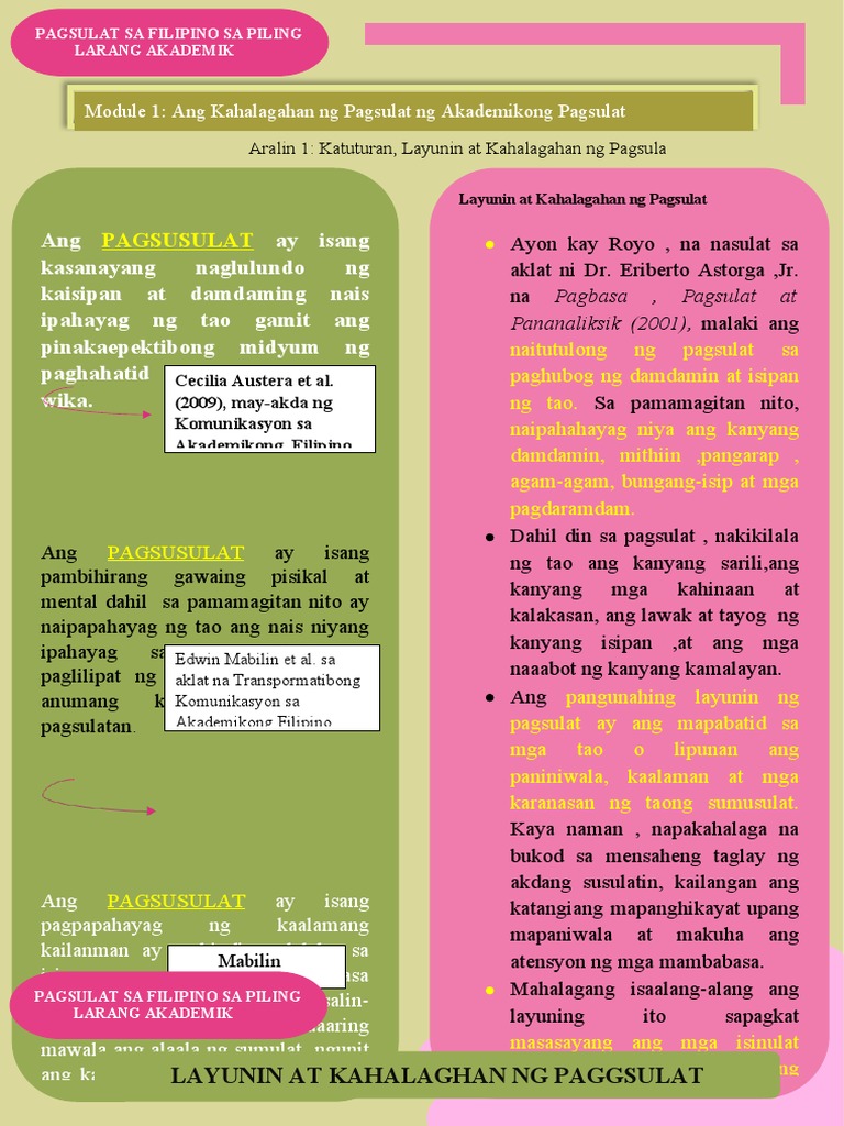 Notes in Filipino | PDF
