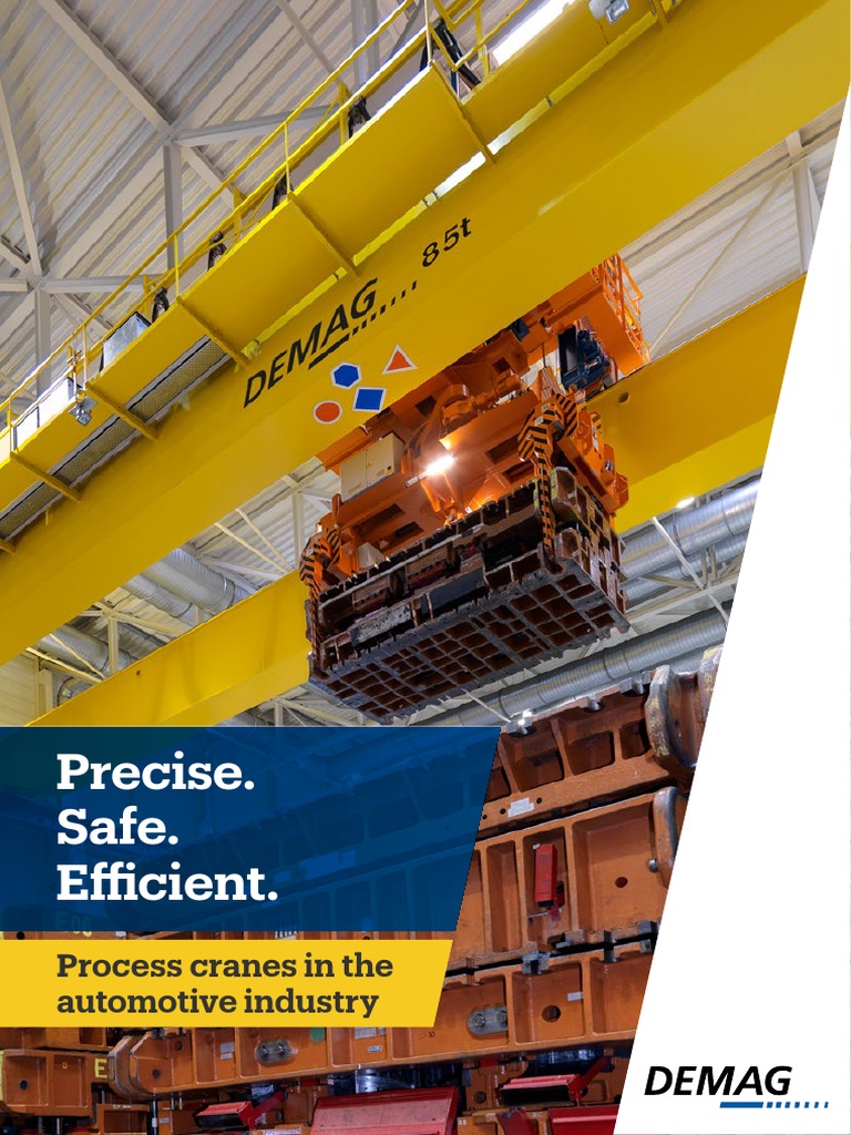 Demag Automotive Process Cranes | PDF | Crane (Machine) | Logistics