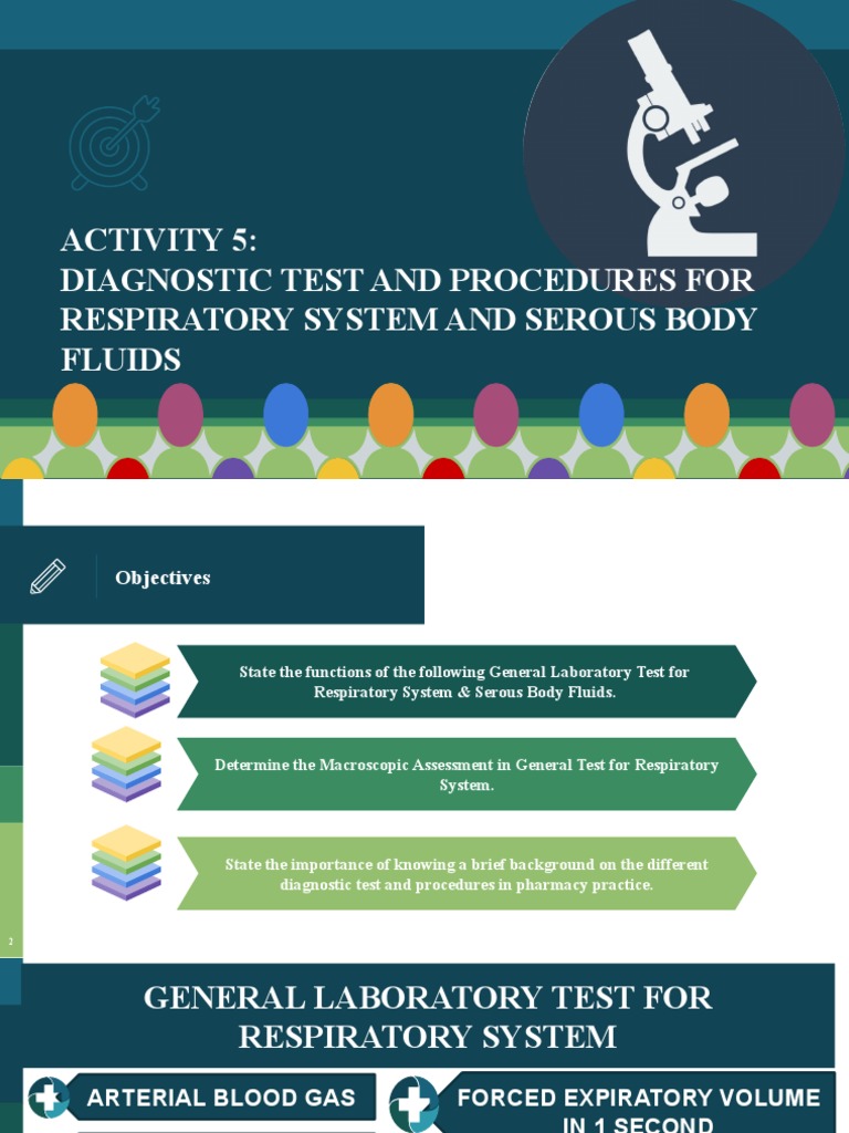 Activity 5 General Lab Test Respiratory Serous Body Fluids Post Lab ...