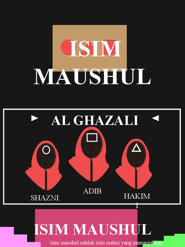 Bahasa Arab Isim Maushul | PDF