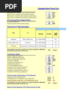 Fault Current Calculation | PDF | Electric Motor | Electrical Impedance