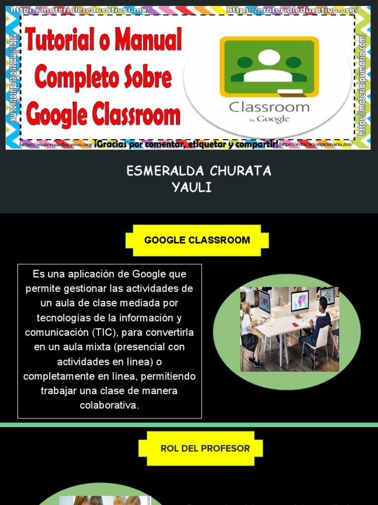 Presentacion Classroom | PDF | Software | Informática