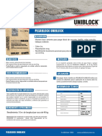 Ficha Tecnica Stucco Uniblock | PDF