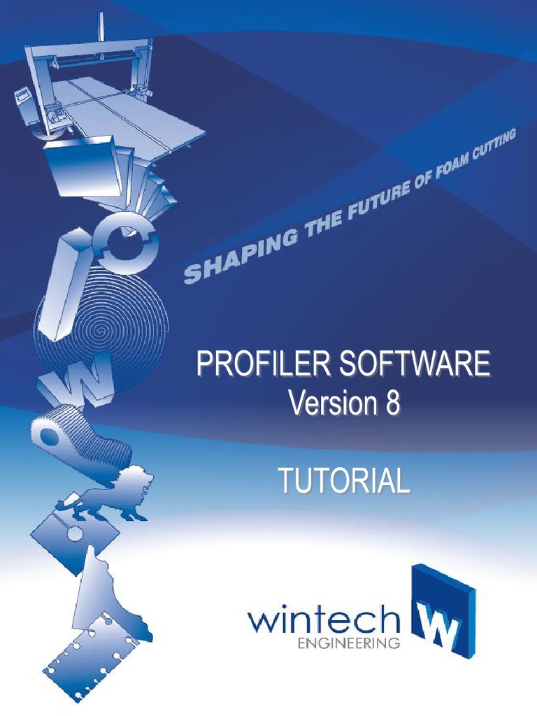 Profiler 8 Tutorial Rev 10 | PDF | Auto Cad | Menu (Computing)