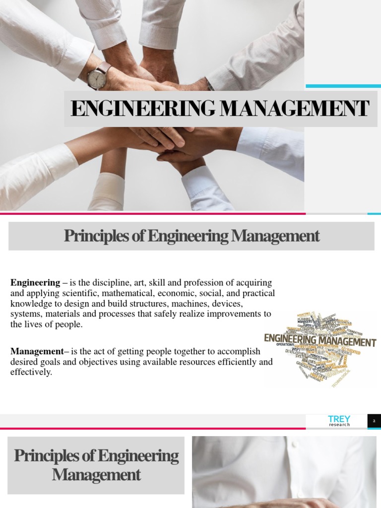 Principles of Engineering Management | PDF | Bureaucracy | Engineering
