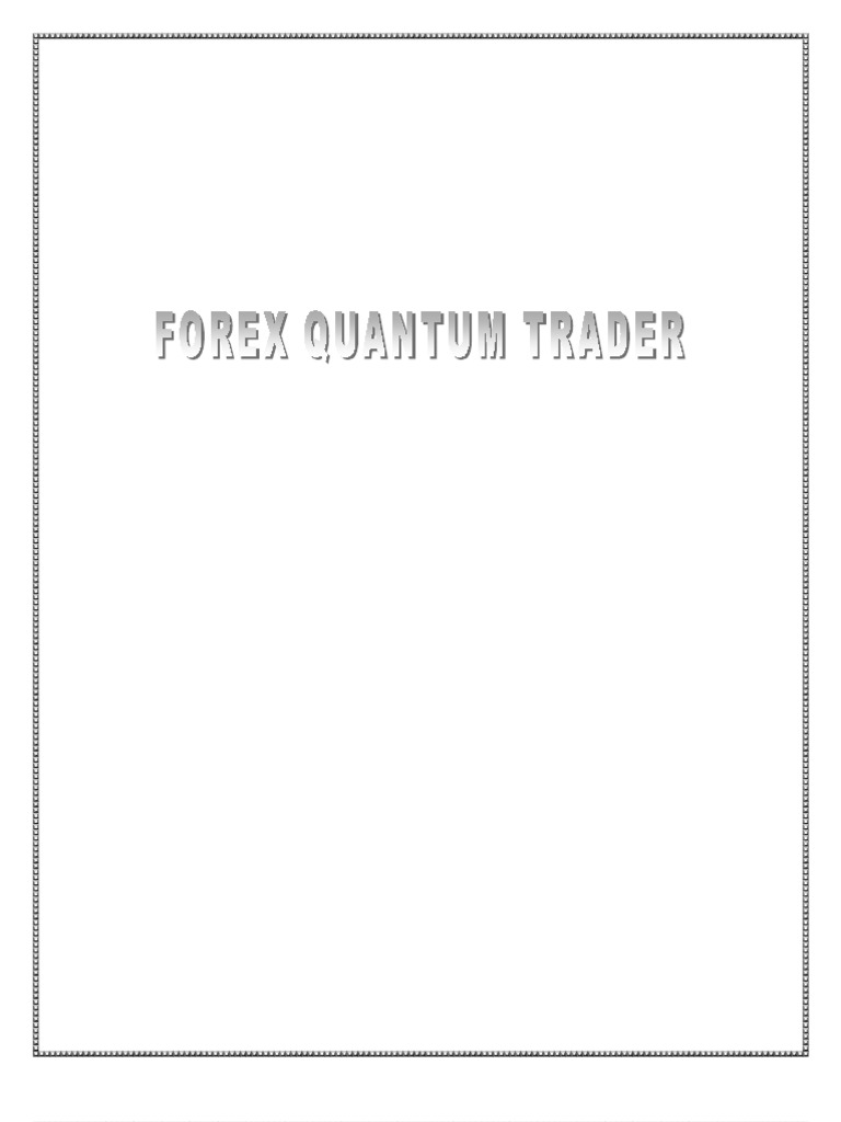 Quantum Trader | PDF | Technical Analysis | Eastern Time Zone
