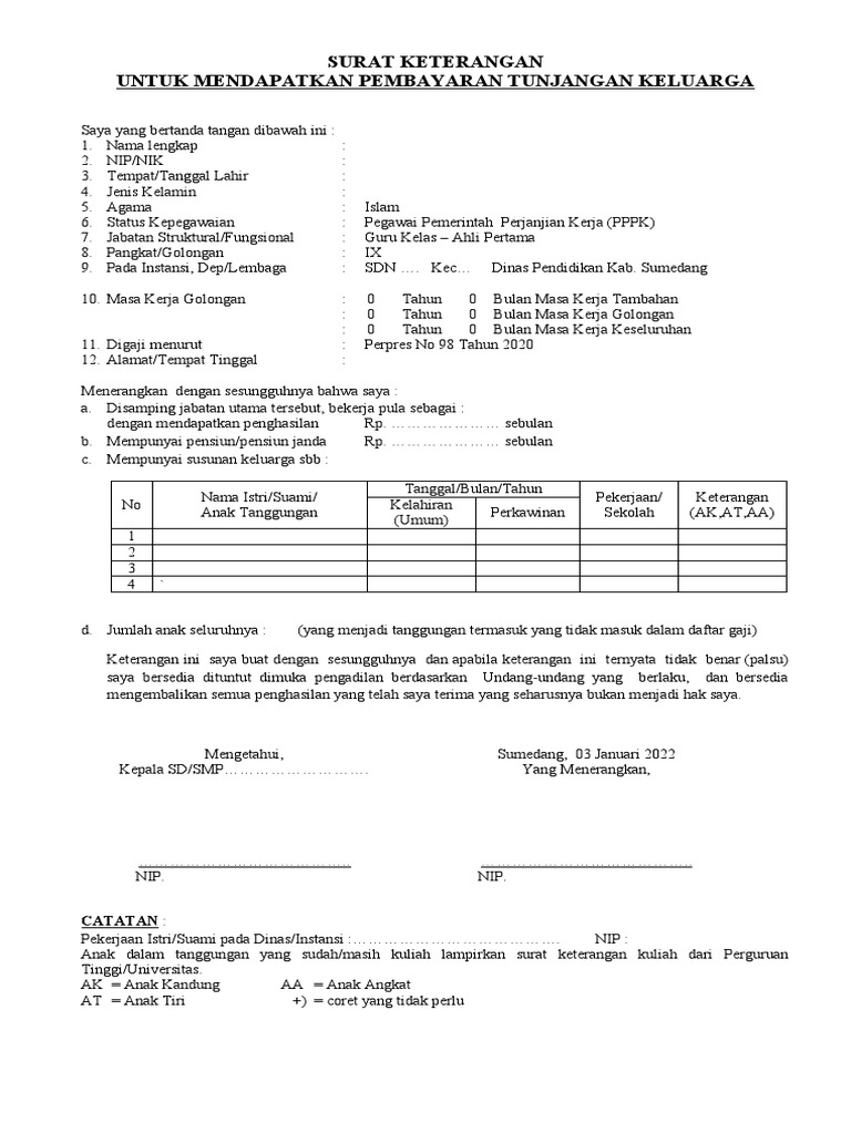 Format SKUM PTK | PDF
