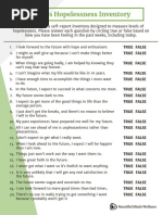 Panas Questionnaire Scale Positve Negative Affect | PDF | Emotions ...