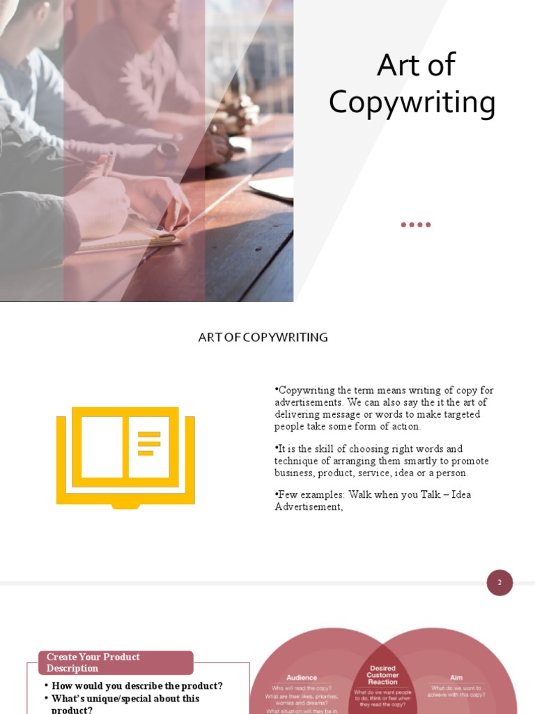 Art of Copywriting | PDF | Brand | Copywriting