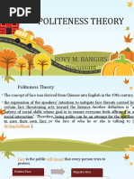 THE THEORY OF POLITENESS BY BROWN AND LEVINSON | PDF | Human ...
