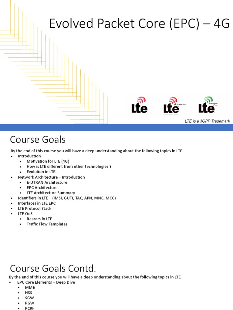 Evolved Packet Core (EPC) - 4G: Telcoma | PDF | Communications ...