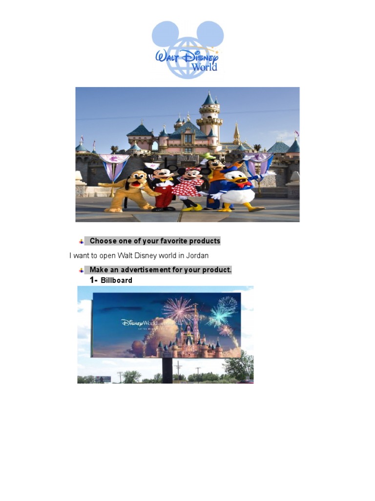 Mira Walt Disney Word | PDF | Walt Disney World | Advertising