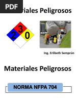 Gestión de Materiales Peligrosos NFPA 400 | PDF | Mercancías peligrosas ...